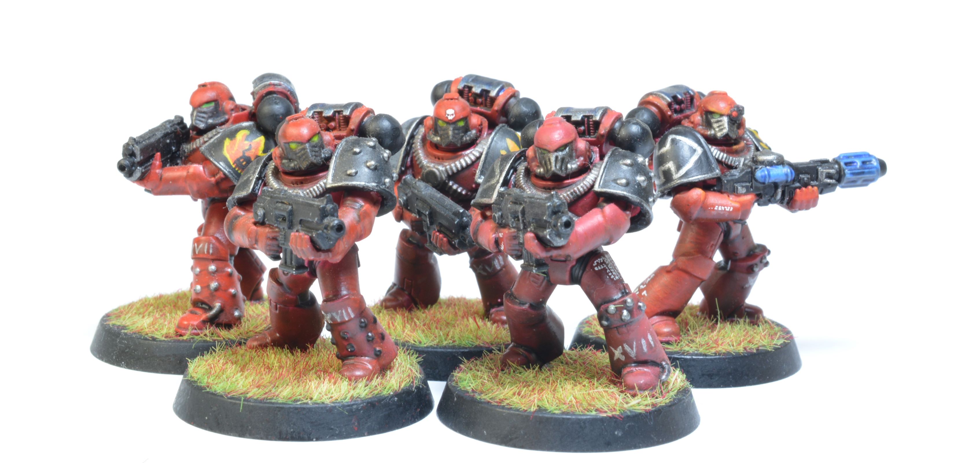 Word Bearers Horus Heresy/40K Marines x5 – ralw1723.com